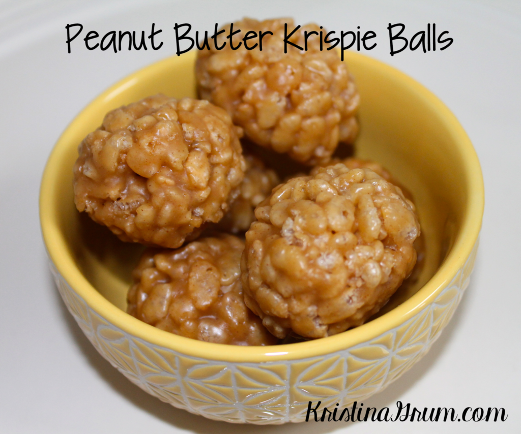 Recipe: Peanut Butter Krispie Balls - Thriving Parents