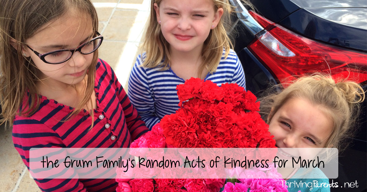 March's Random Act of Kindness - Thriving Parents