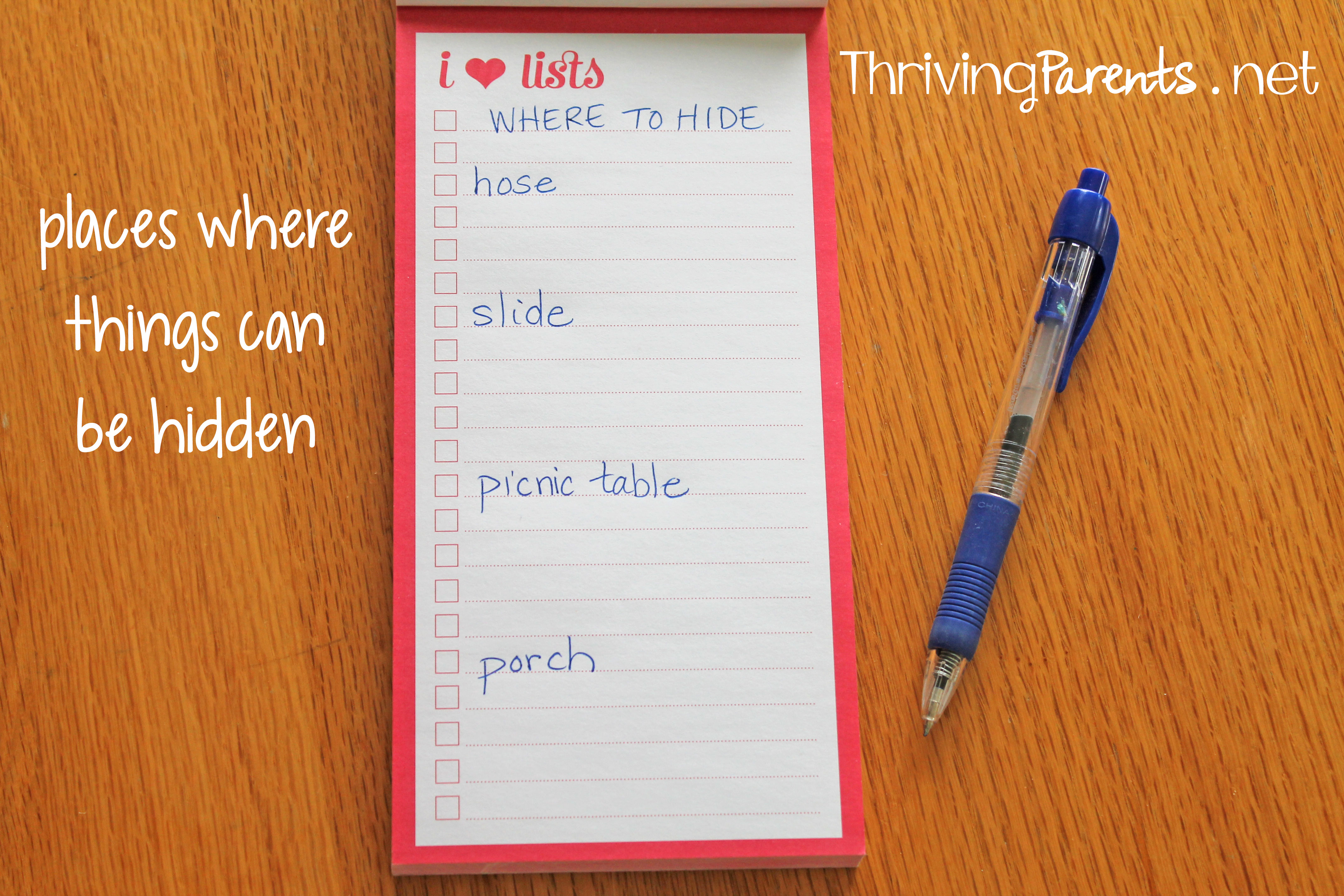 places-where-items-can-be-hidden - Thriving Parents