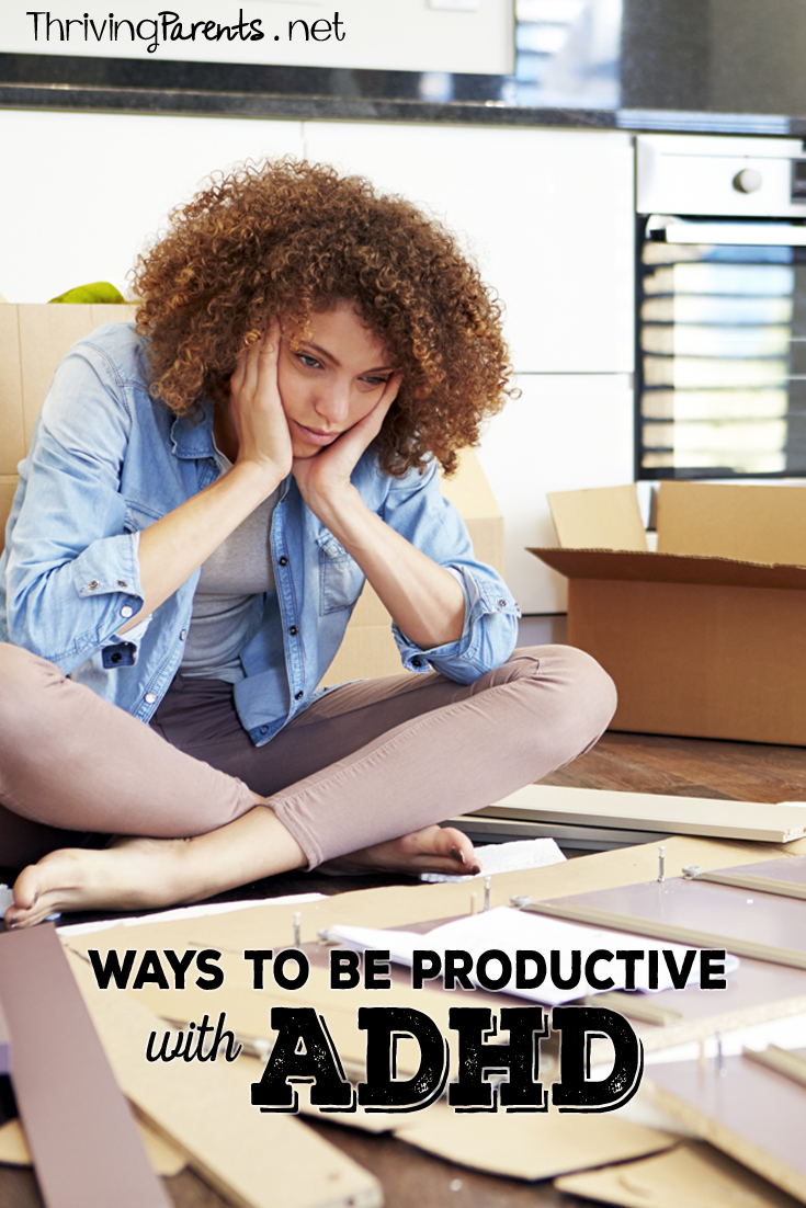 Ways for kids and adults to be productive with ADHD - Thriving Parents