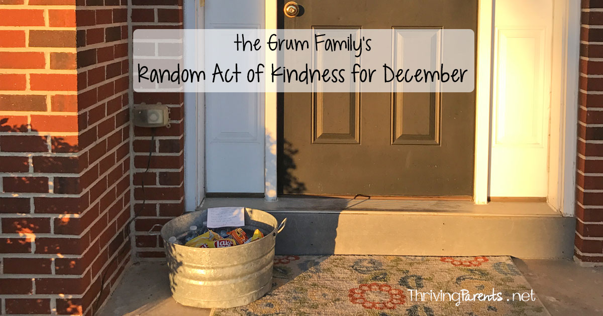 December's Random Act of Kindness - Thriving Parents