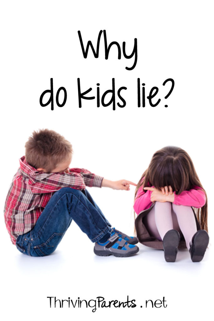 Why do kids lie? - Thriving Parents